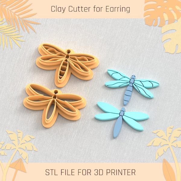 Polymer Clay Dragonfly - Etsy