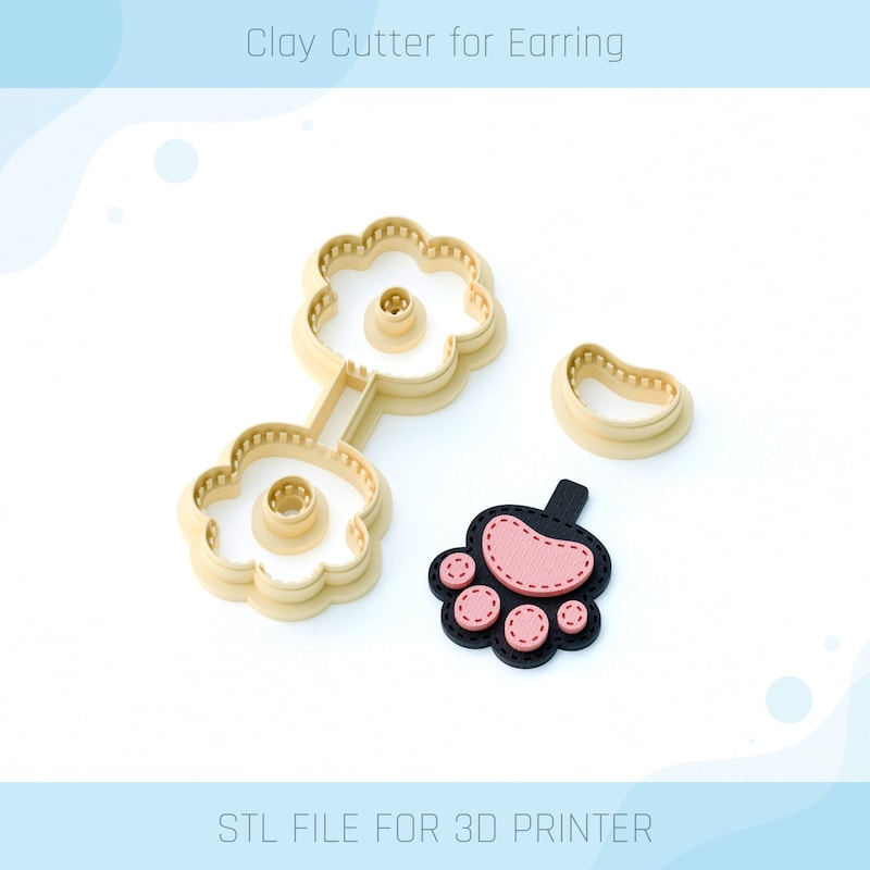 Clay Keychain Cutter File - Etsy