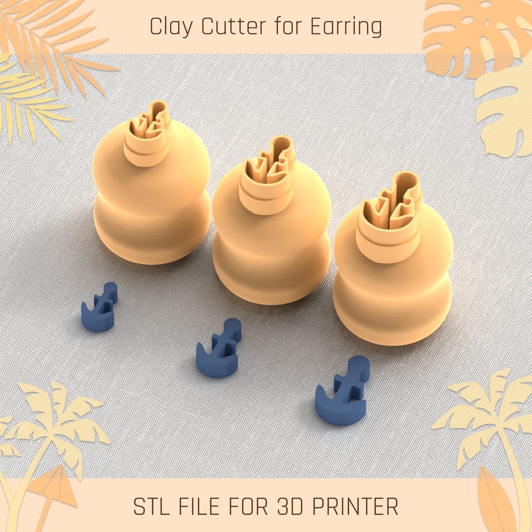Anchor Mini Clay Cutter 3 Sizes | Summer Mini Clay Cutters | Micro ...