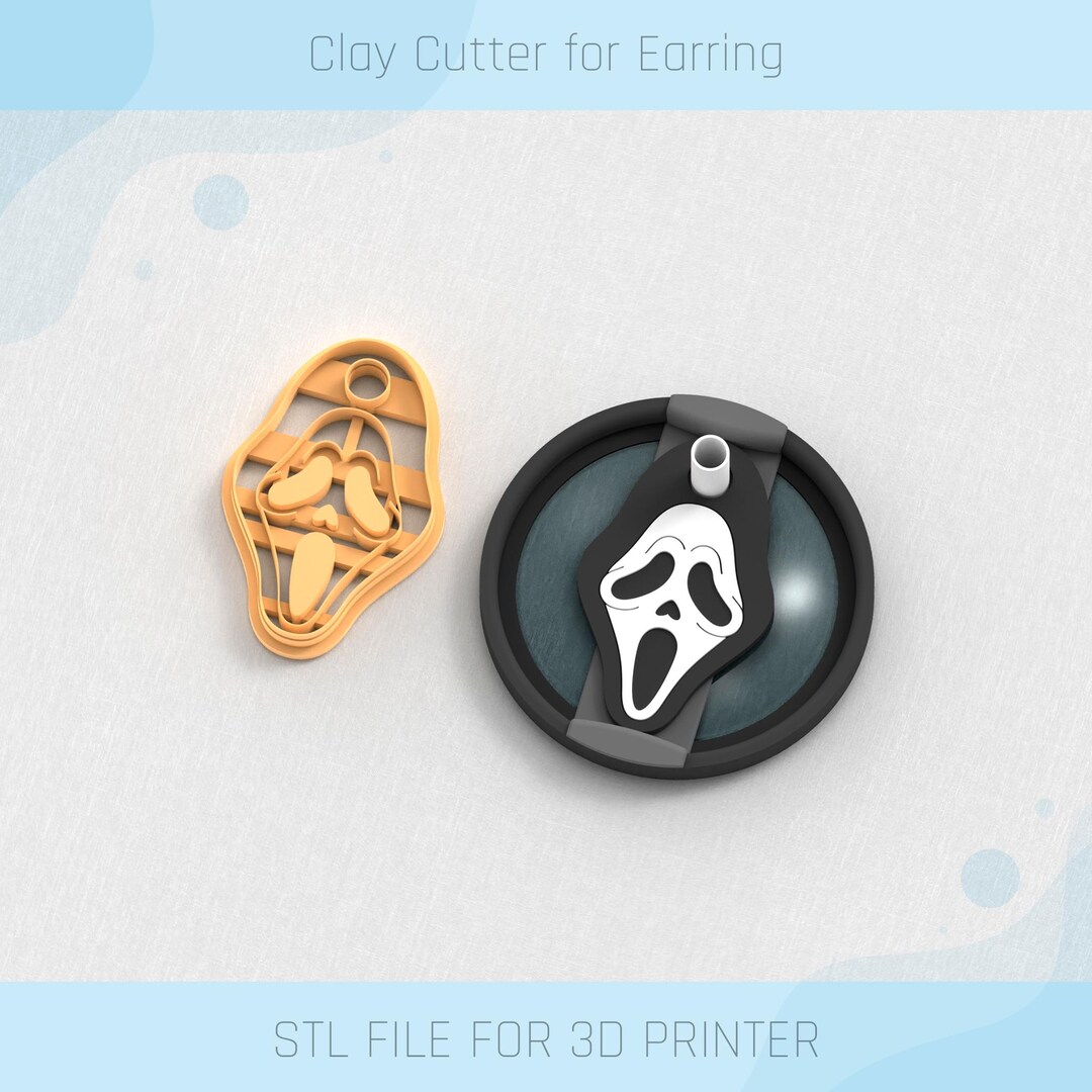 Scream Mask Stanley Topper, 30oz - 40oz Sizes, 2 Cutter Versions, STL ...