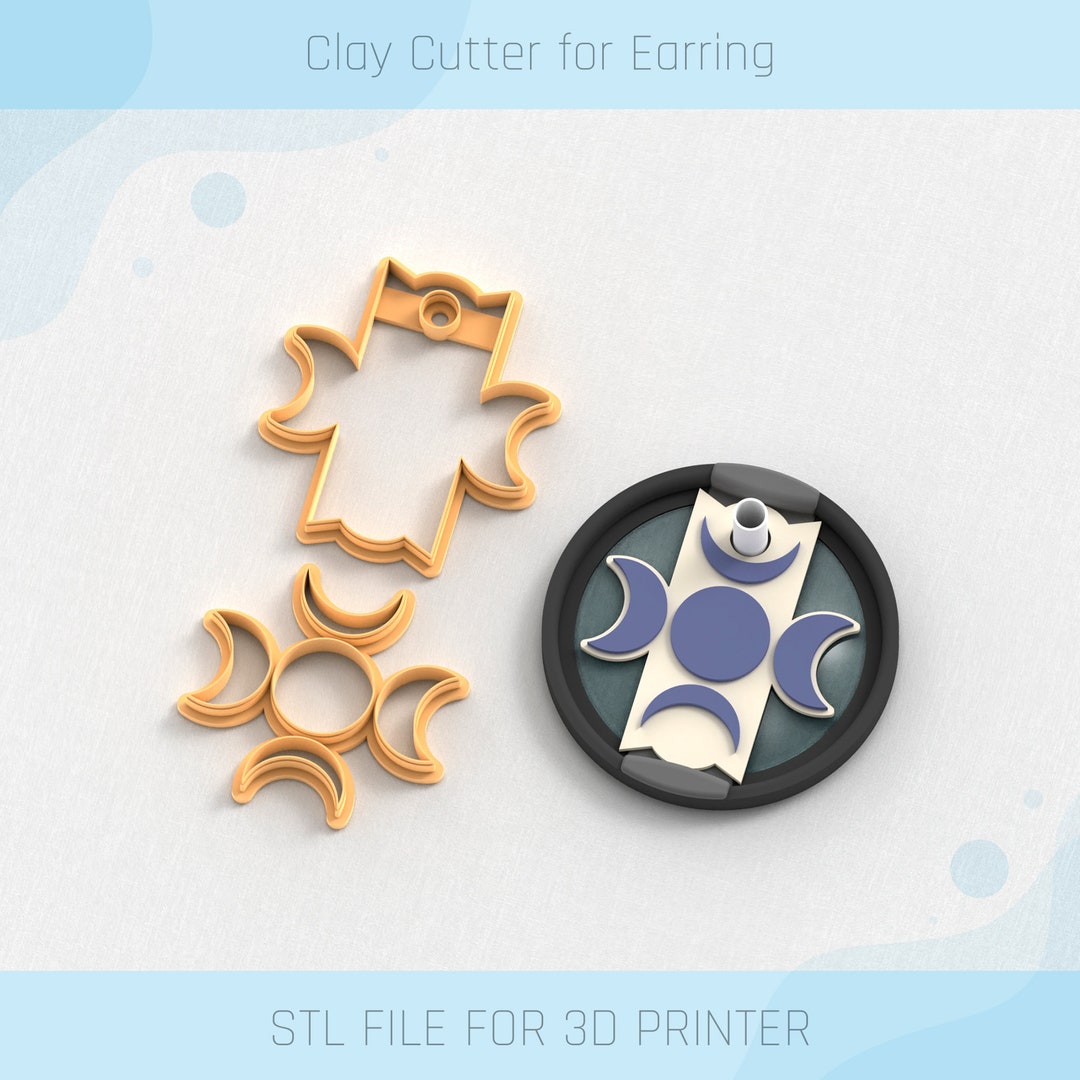 Moon Phases Stanley Topper Clay Cutter STL File: 30oz-40oz (digital ...