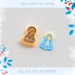Virgin Mary Clay Cutter - Etsy