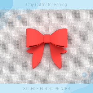 Ribbon Builder E Clay Cutter, Ribbon Clay Tool, 5 Sizes, STL Earring ...