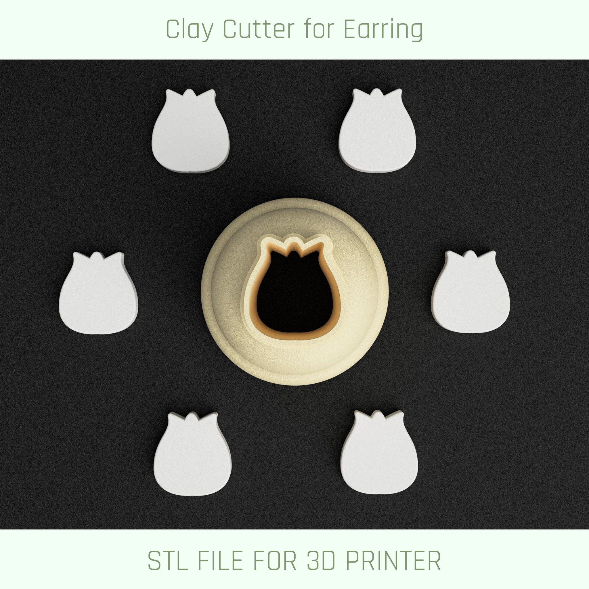 Rose Micro Clay Cutter Mini Clay Tools 3D Printer File - Etsy