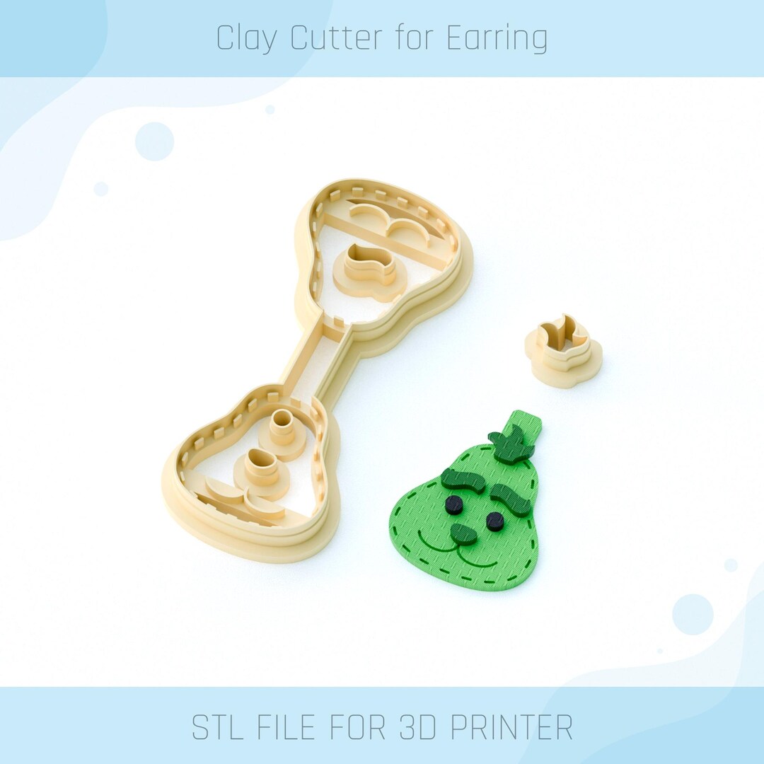 Grinch Keychain Cutter, Stitch Keychain Cutters, 3 Sizes, STL Earring ...