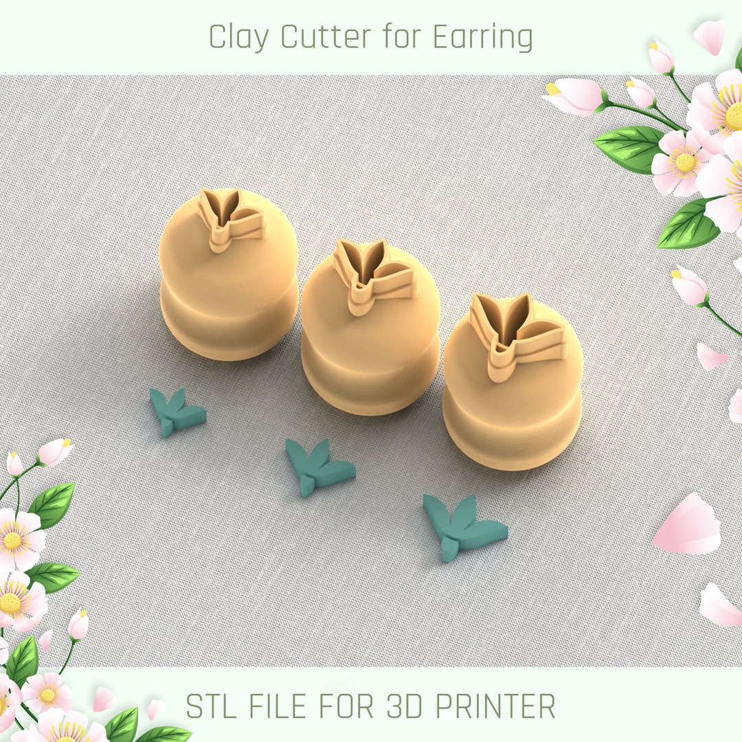 Bluebell Flower Mini Clay Cutter 3 Sizes | Polymer Clay Cutters | Micro ...