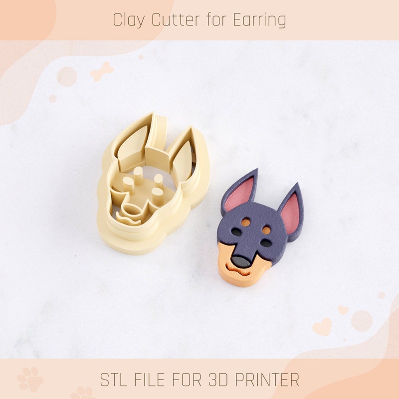 Polymer Clay Doberman - Etsy