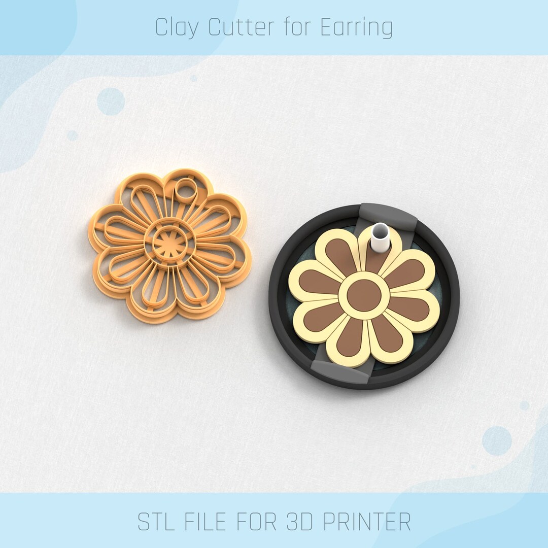 Flower Stanley Topper STL File: 30oz-40oz, 2 Cutter Versions (digital ...