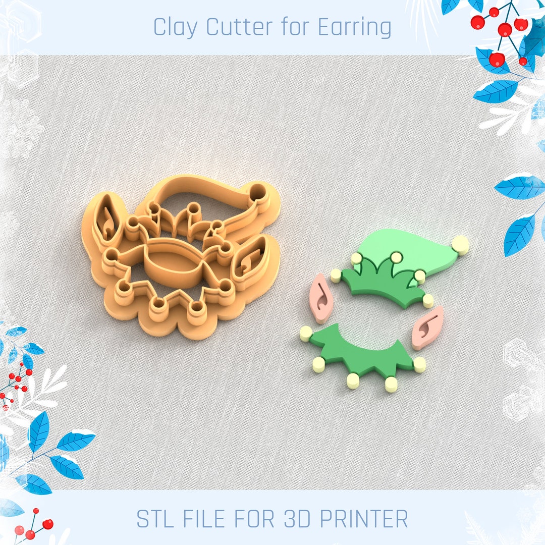 Christmas Elf Clothes Set Clay Cutter, Winter Earring Cutters ...