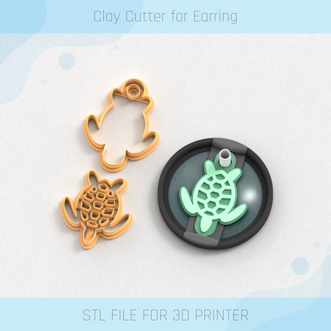 Turtle Stanley Topper Clay Cutter: 30oz-40oz, 2 Versions (digital STL ...