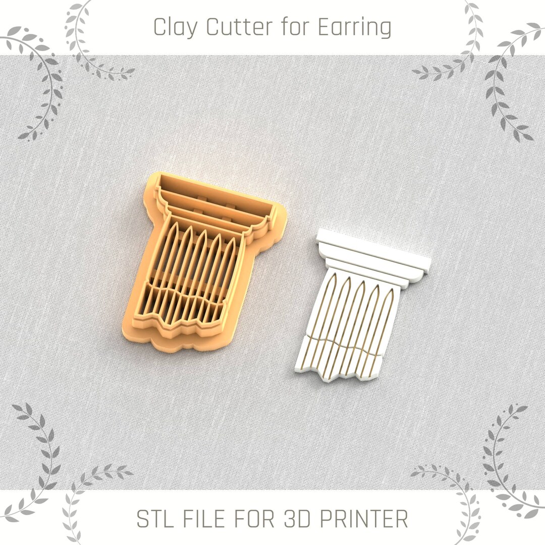 Greek Doric Column Clay Cutter, Ancient Greek Polymer Clay Cutters, 5 ...