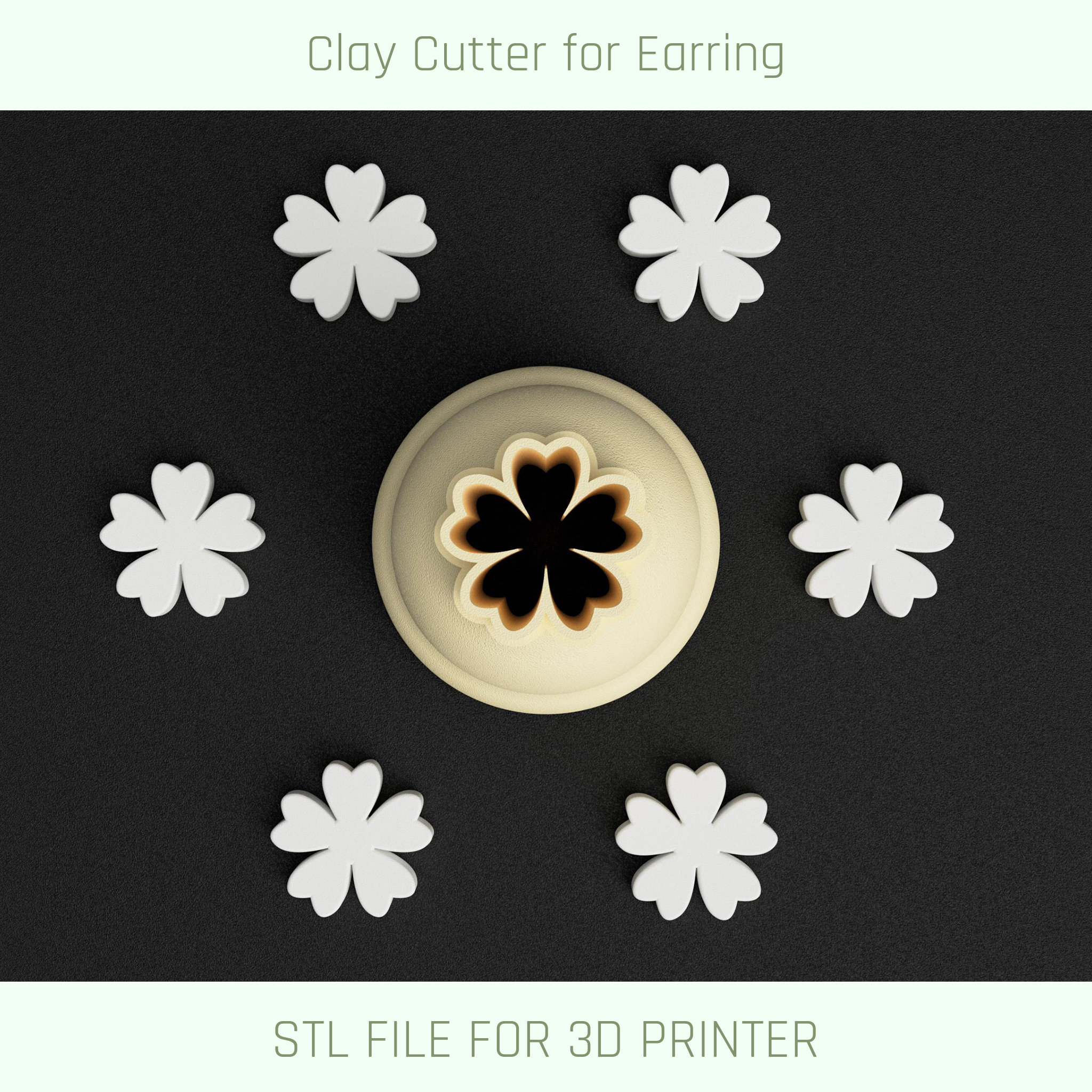Lilac Micro Clay Cutter Mini Clay Tools 3D Printer File - Etsy