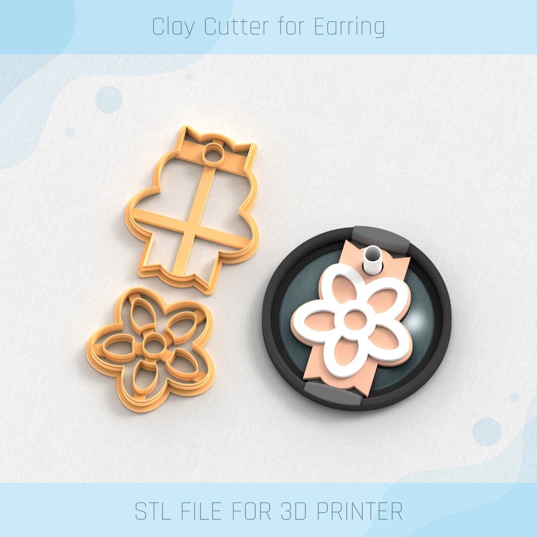 Flower Outline Stanley Topper STL File: 30oz-40oz, 2 Cutter Versions ...