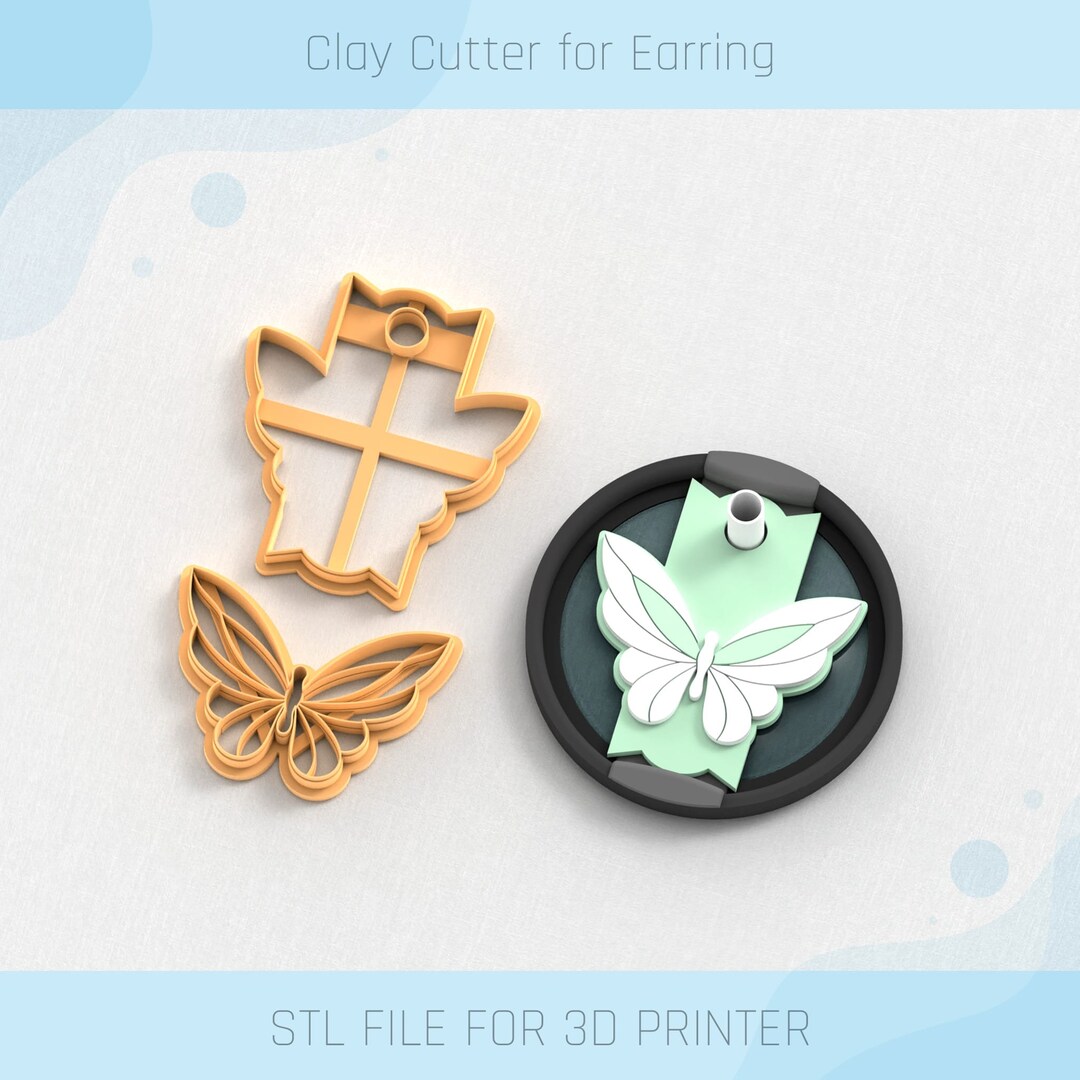 Butterfly Stanley Topper STL File: 30oz-40oz, 2 Cutter Versions ...