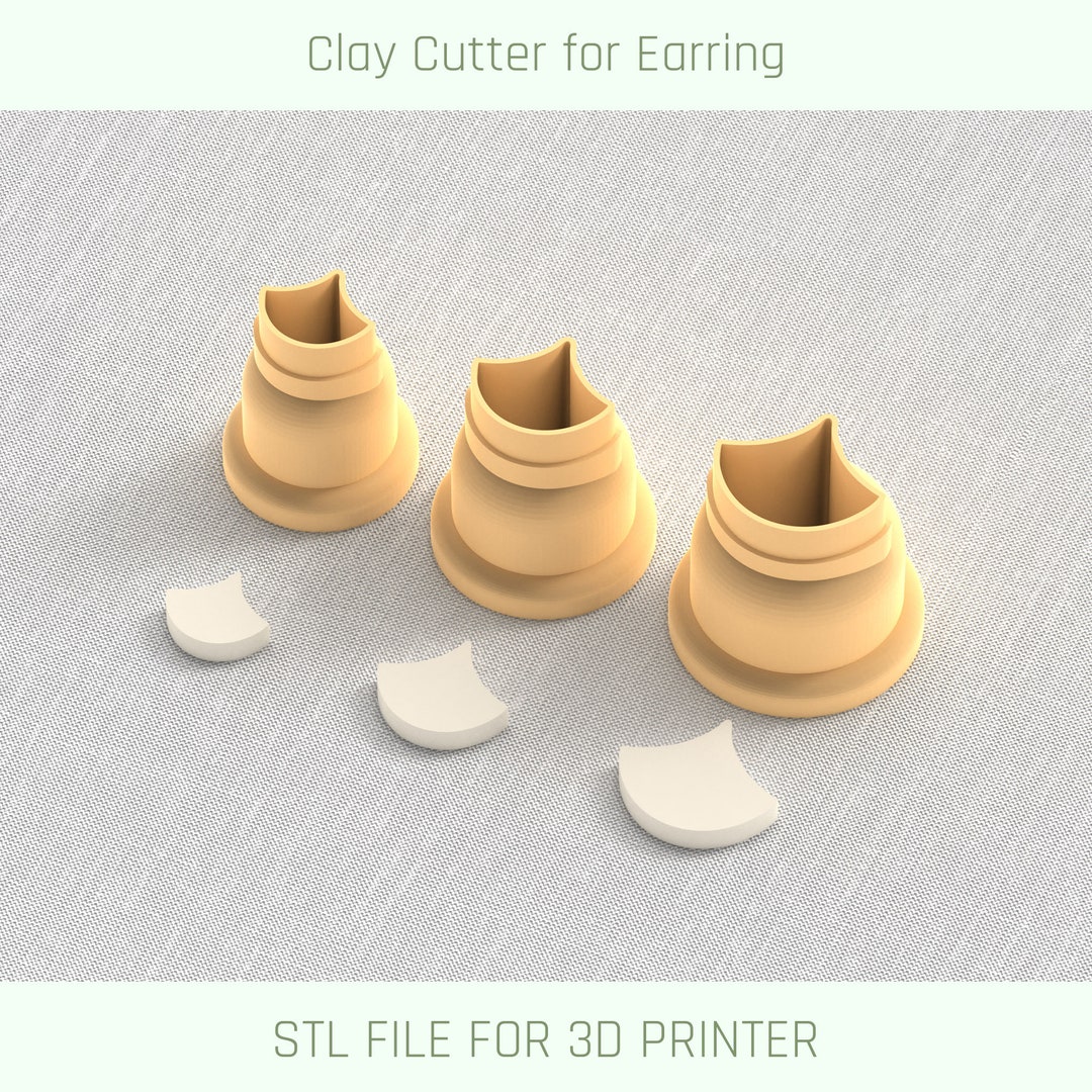 Mini Clay Cutter 3 Sizes | Polymer Clay Cutters | Micro Cutters ...