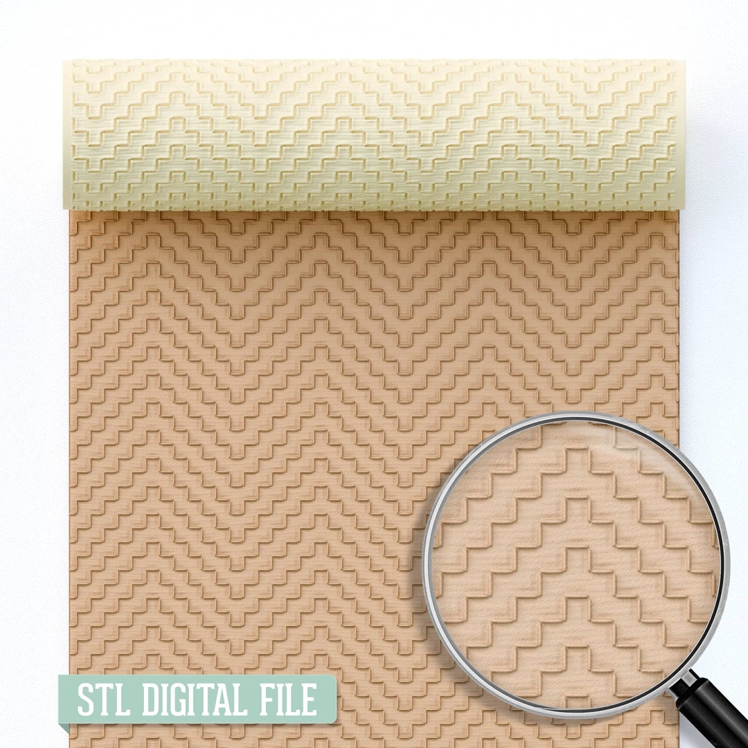 Fabric Texture G Texture Roller, Pottery Roller, Texture Rolling Pin ...