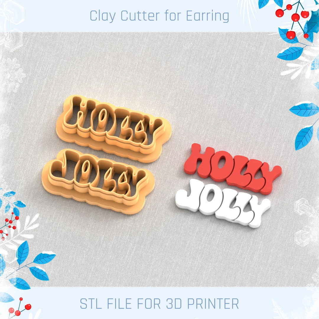 Christmas Hat and Scarf Clay Cutter, Winter Earring Cutters, Christmas ...