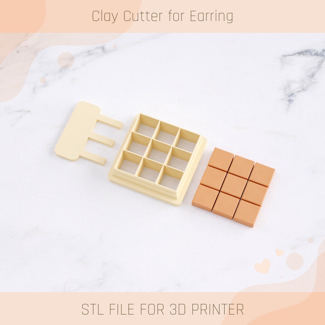 Color Recipe Polymer Clay Cutter Tool, 10 Sizes, STL Digital File - Etsy