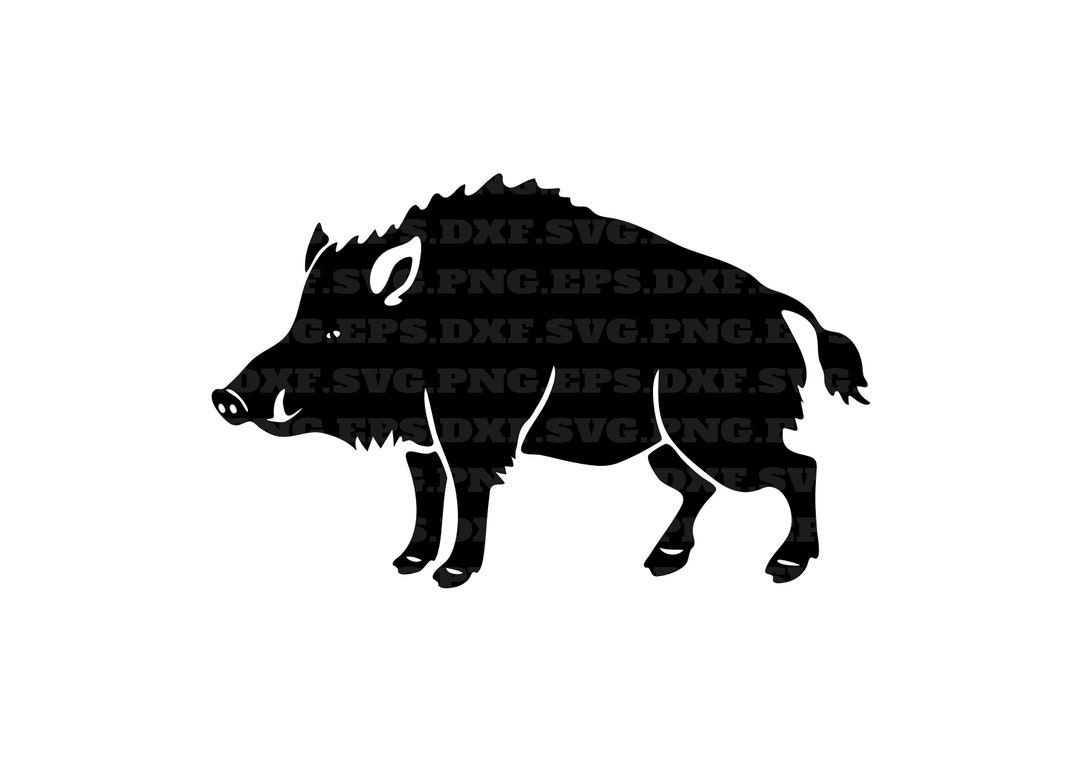 Wildschwein svg, Jagd svg, png und svg, png Dateien, sofortiger Download, Vektordateien, Jagd ...