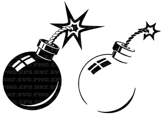Bomb Silhouette