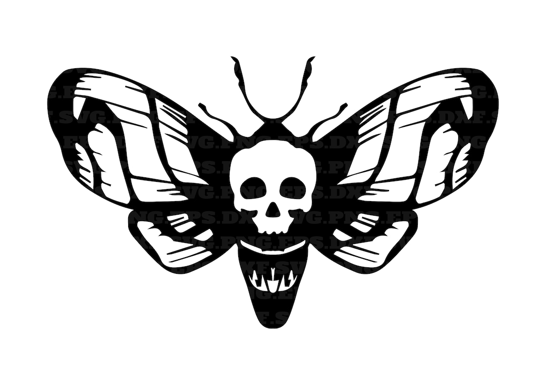 Death Moth, Horror, Horror Svg, Horror Decor, True Crime, Halloween Svg ...