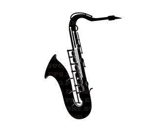 Saxophone Svg Png Saxophone Player Svg Png - Etsy