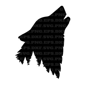 Wolf Svg, Hunting Svg, Png and Svg, Png Files, Instant Download, Vector ...