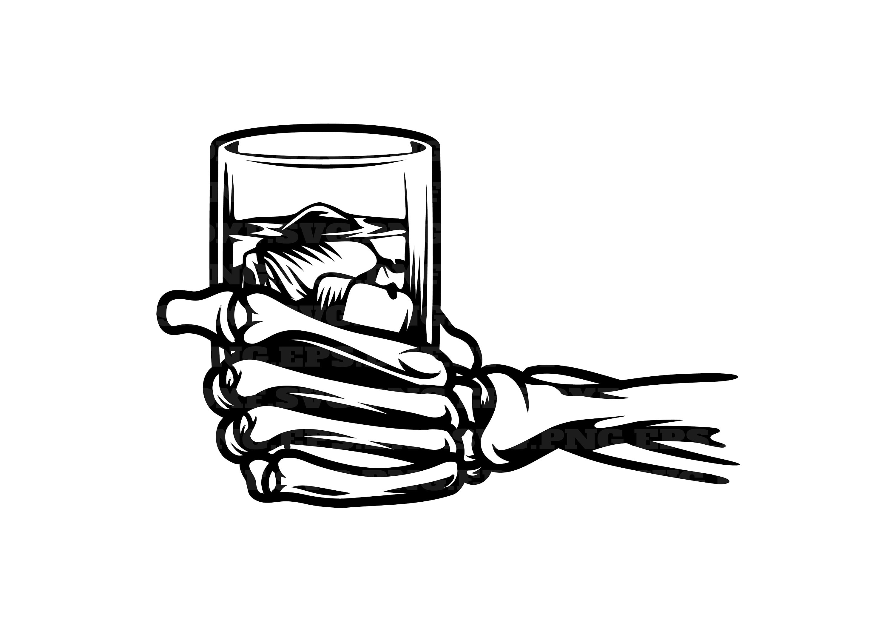 Drinking Svg Whiskey Svg Skeleton Alcohol Alcohol Svg | Etsy
