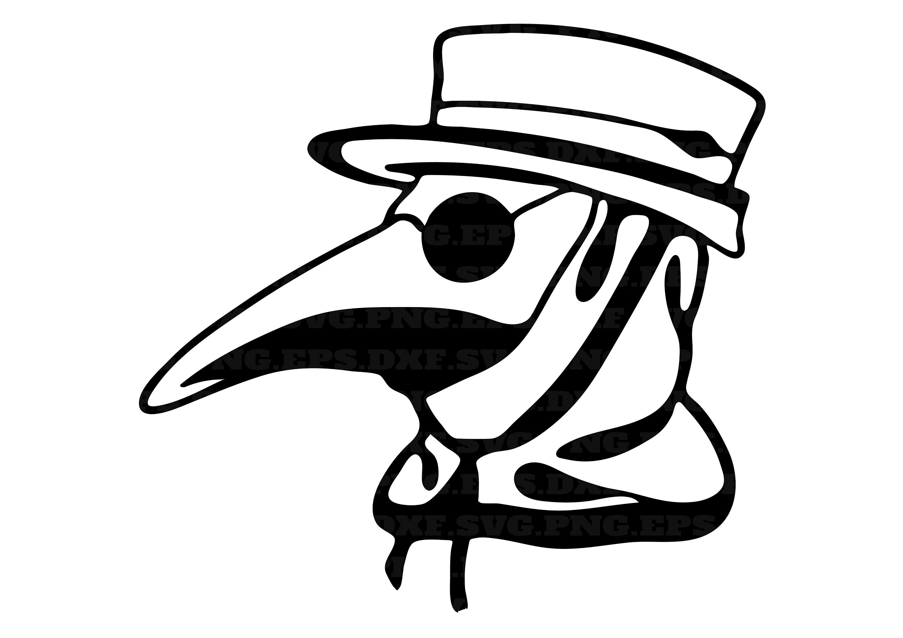 Plague Doctor Mask Svg Plague Doctor Steampunk Mask - Etsy