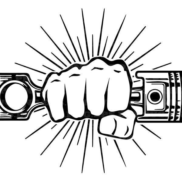 Motorcycle Piston Svg - Etsy