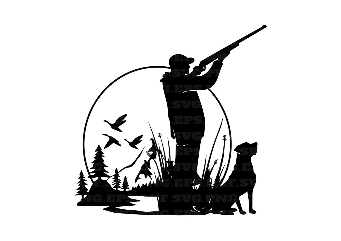 Hunting Svg Png and Svg Png Files Instant Download Vector - Etsy