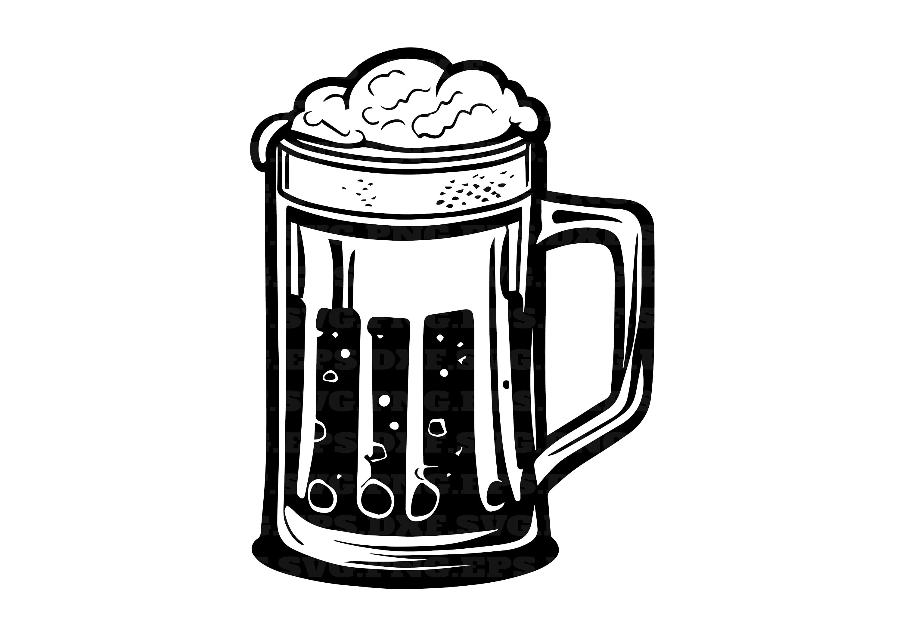 Beer Glass Svg Drinking Svg Whiskey Svg Alcohol Alcohol Svg Dxf Png Eps Vector Bar Decor