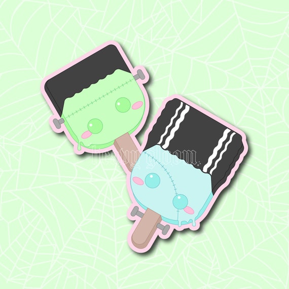 Frankenpops 3 Matte Vinyl Sticker | Etsy