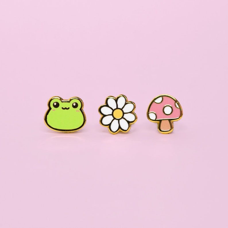 Forest Friends Mini Pin Set - Etsy