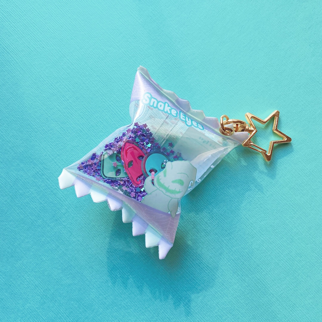 Snake Eyes - Candy Bag Keychains - Etsy