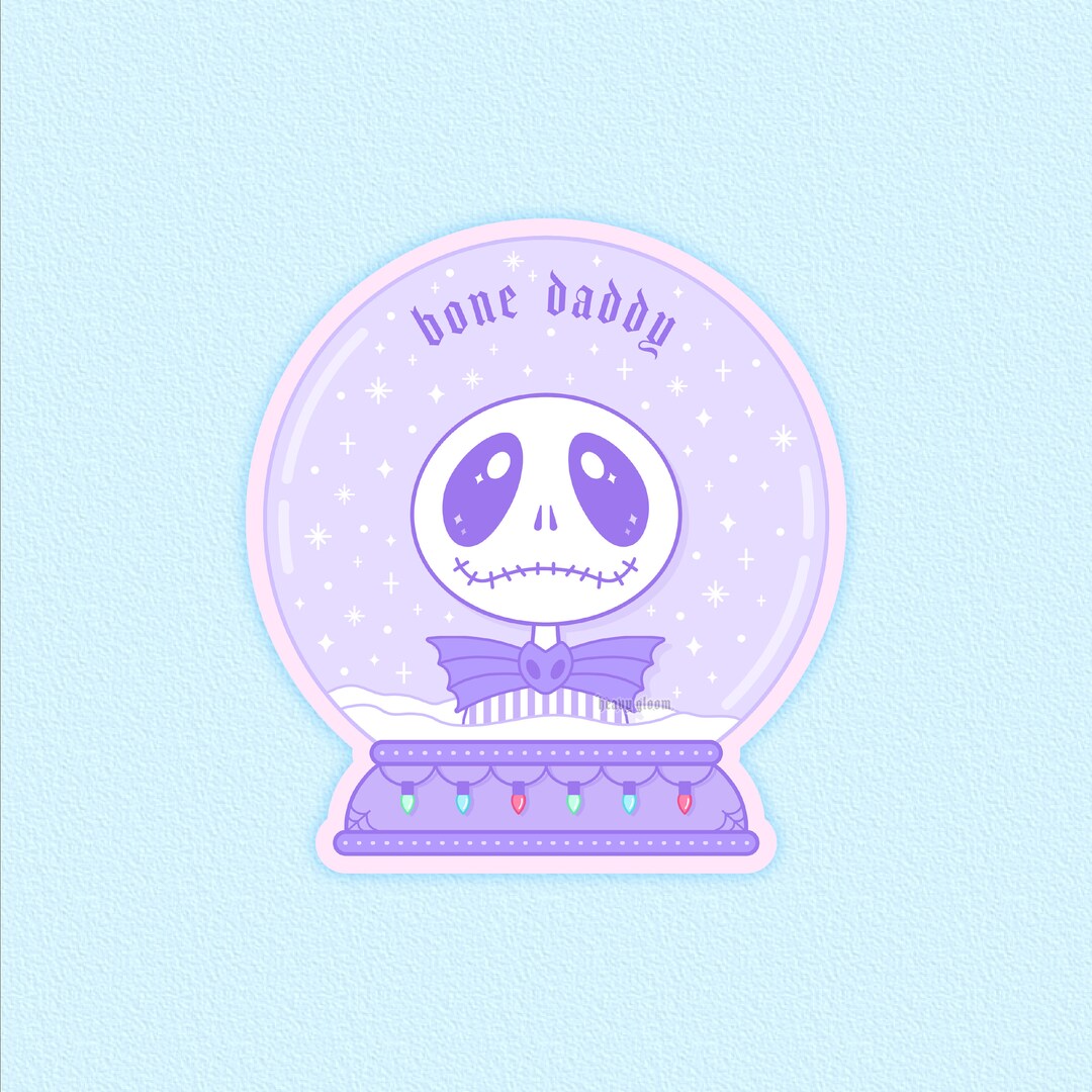 Bone Daddy 3 Matte Vinyl Sticker - Etsy