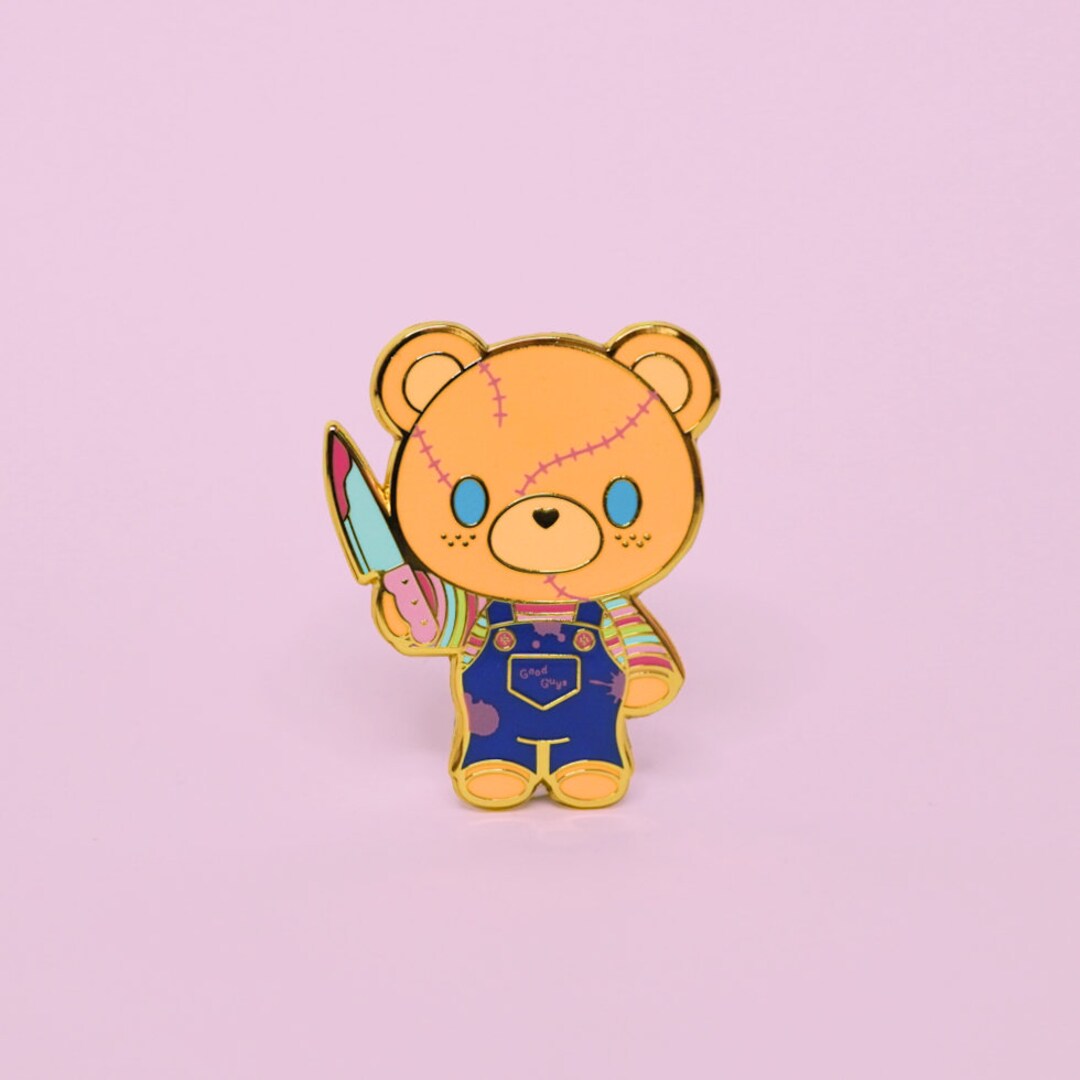 Good Guys - 1.5" Gold Plated Hard Enamel Pin - Etsy