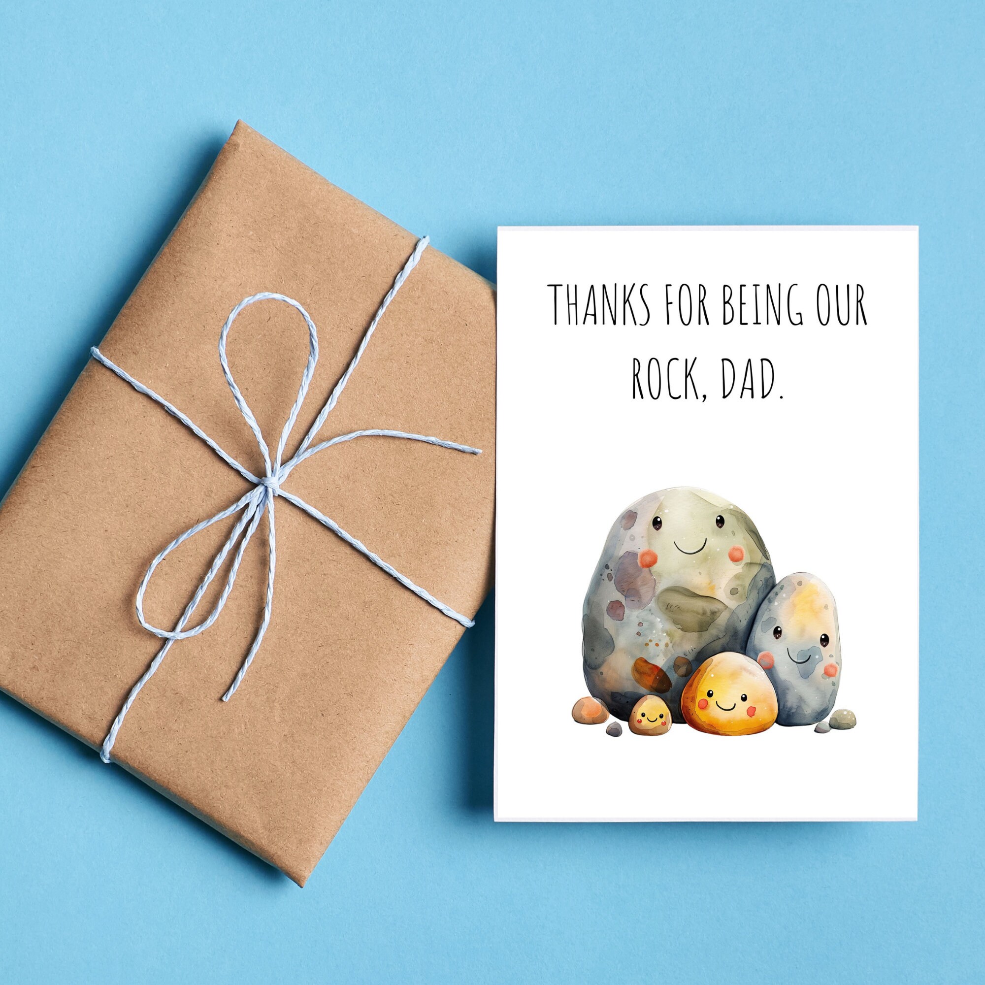 Printable Father's Day Card Happy Father's Day Card Cute Card for Dad ...