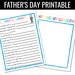 FATHER'S DAY Gift | All About My Grandpa INSTANT Download | |kids ...