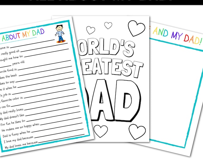 Fathers Handprint Craft Printable, Super Hero Themed - Etsy Canada