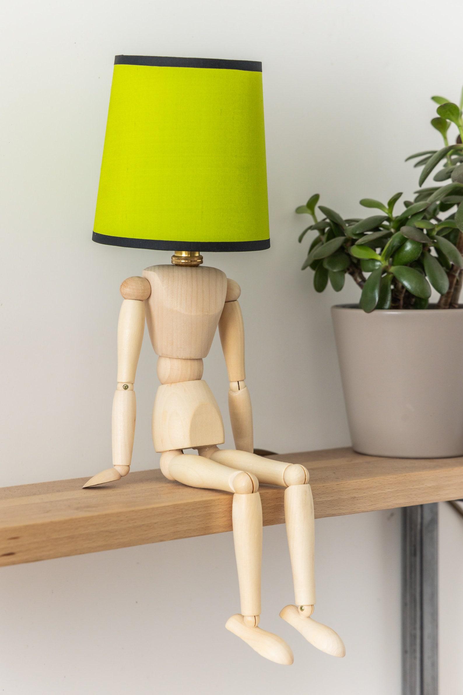 Mannequin Man Lamp, Bedside Lamp, Living Room Table Lamp, Man Cave Lamp ...