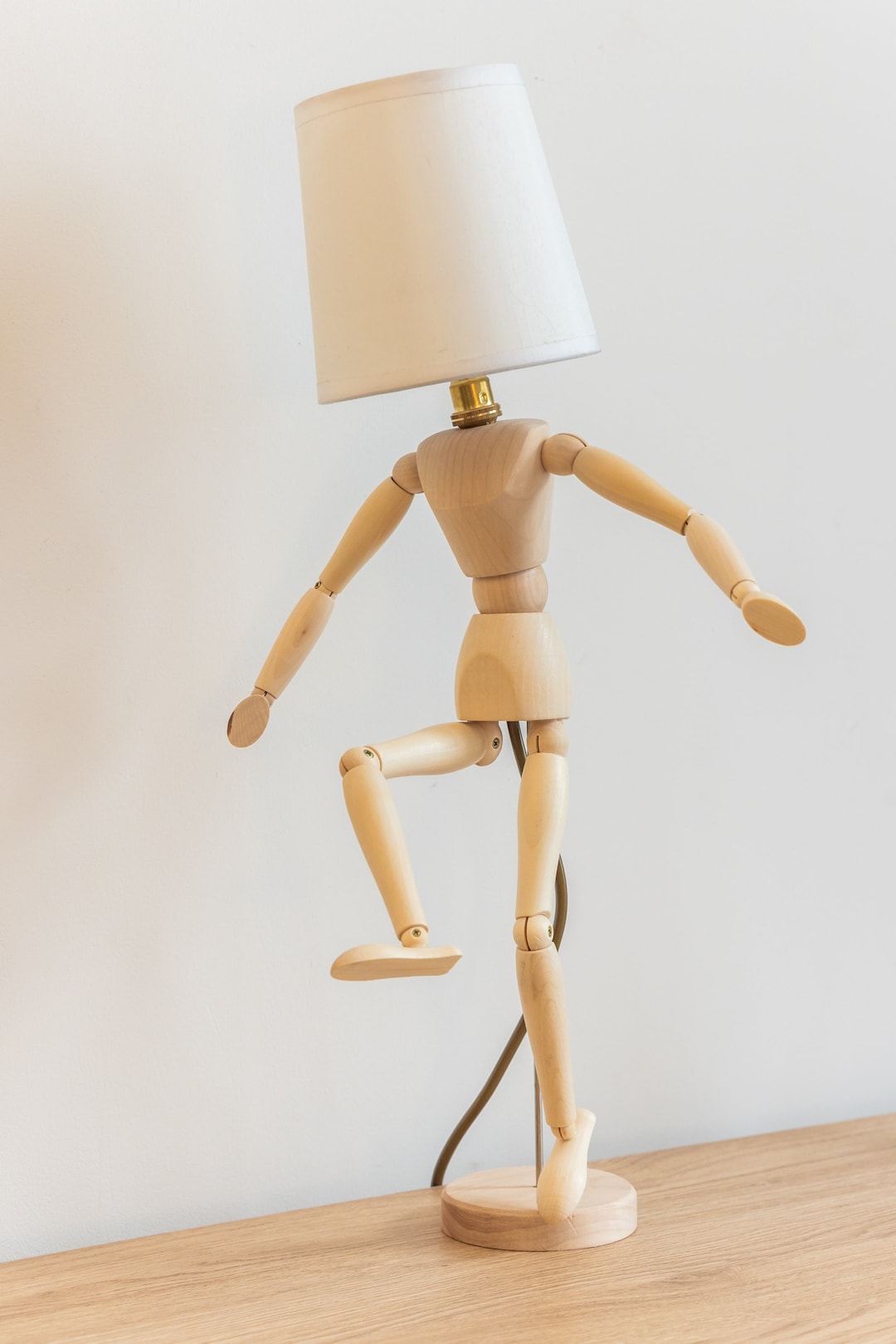 Table Lamp, Mannequin Lamp, Bedside Light, Man Cave, Desk Lamp, Home ...