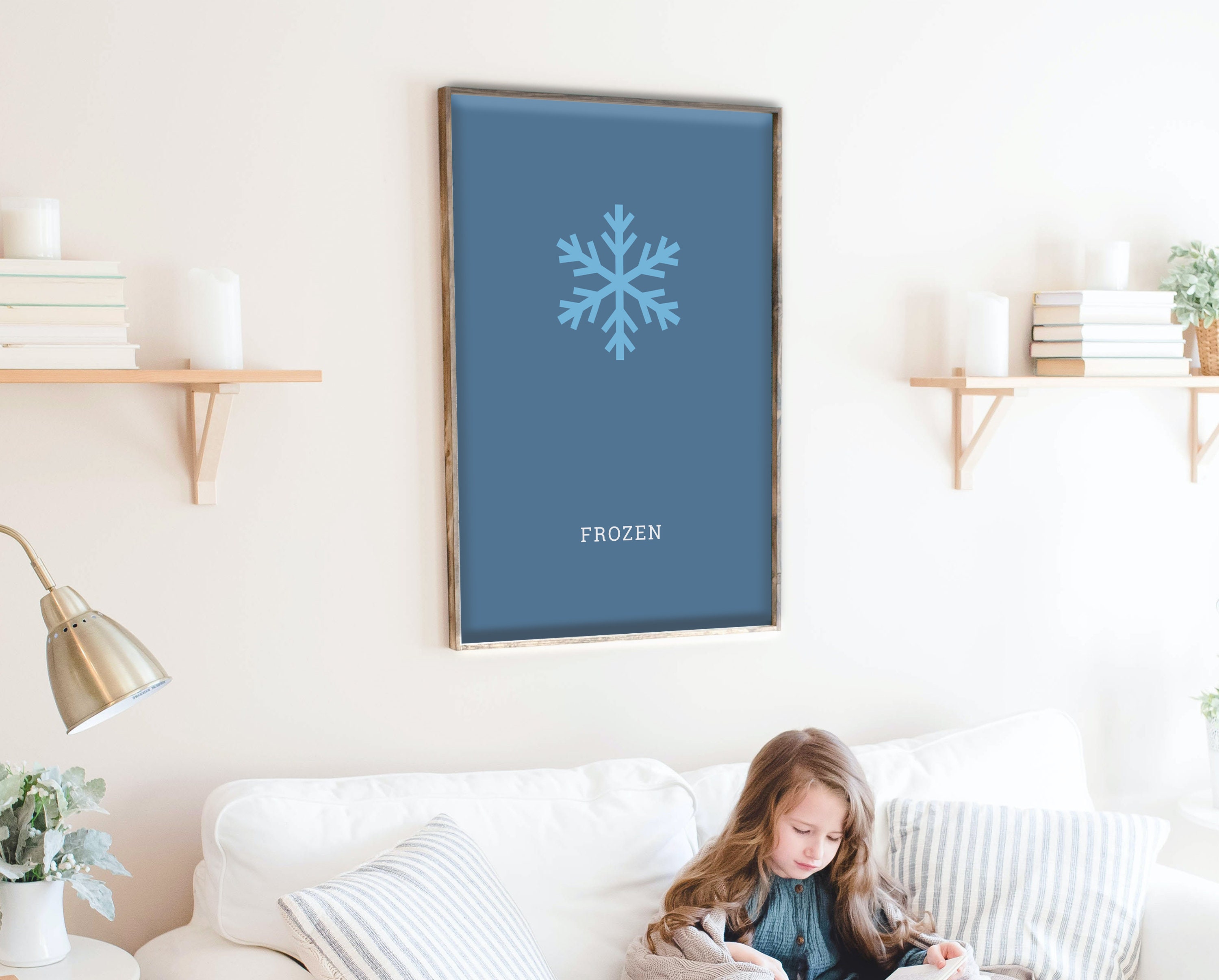 Frozen Minimalist Movie Poster - Etsy