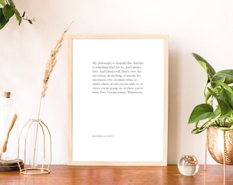 The Office, Michael Scott Poster - Etsy