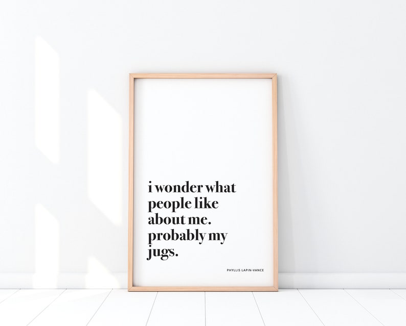 The Office Phyllis Lapin-vance Poster, jugs - Etsy