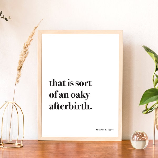 Oaky Afterbirth - Etsy