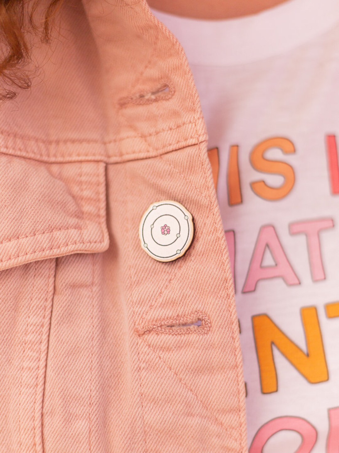 Atom Pin Teacher Student Gift Fun Pretty Scientist Chemistry Physics ...