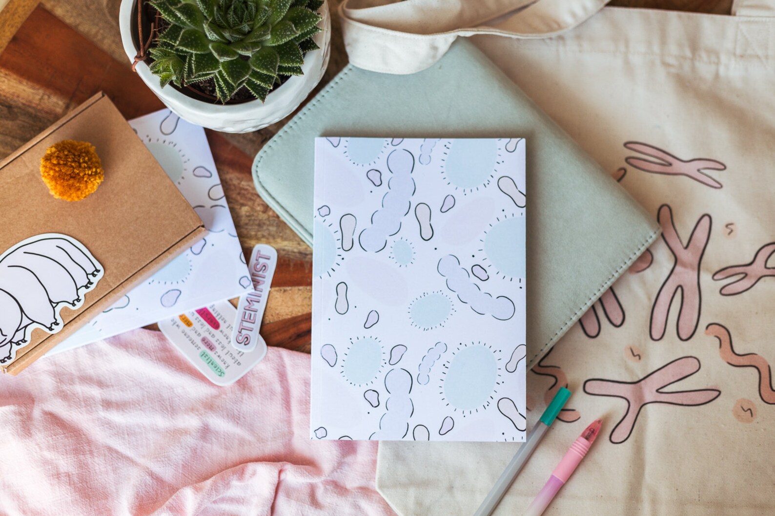 Science Notebook A5 Pretty Pastel Biology Chemistry Student Teacher ...