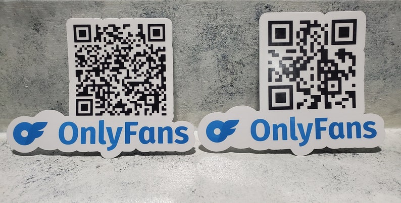 Onlyfans QR Code Car Sticker Circle Hand Game or Rick Roll UV ...