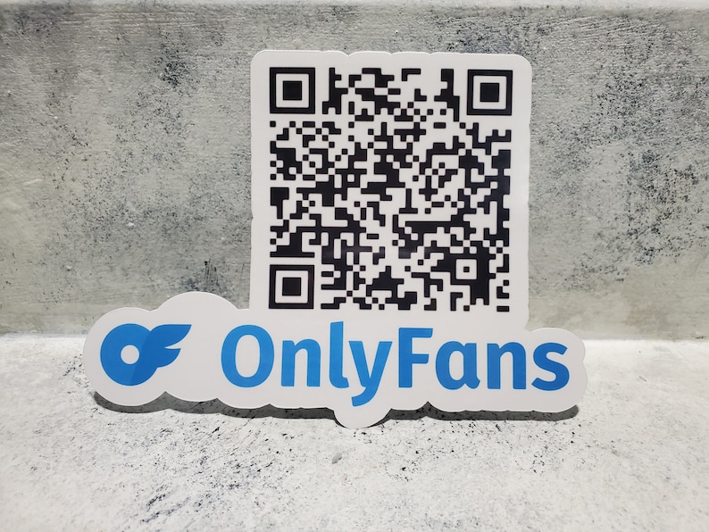 Onlyfans QR Code Car Sticker Circle Hand Game or Rick Roll - Etsy
